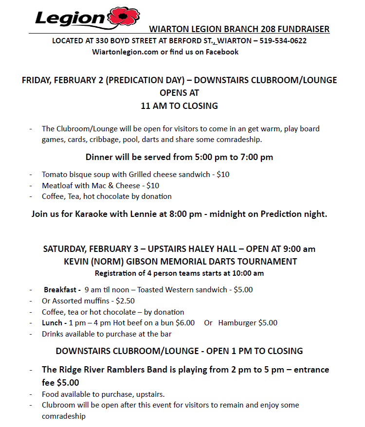 Wiarton Willie - South Bruce Peninsula